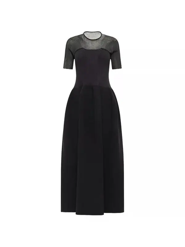 CFCL Pottery Lucent Ribbed-knit Midi Dress
