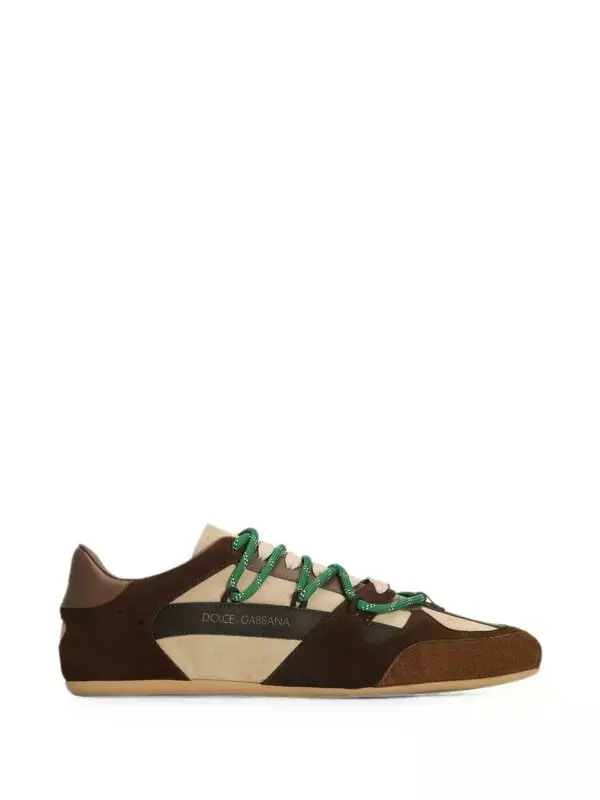 Dolce & Gabbana Ginnica Soft Sneakers In Split