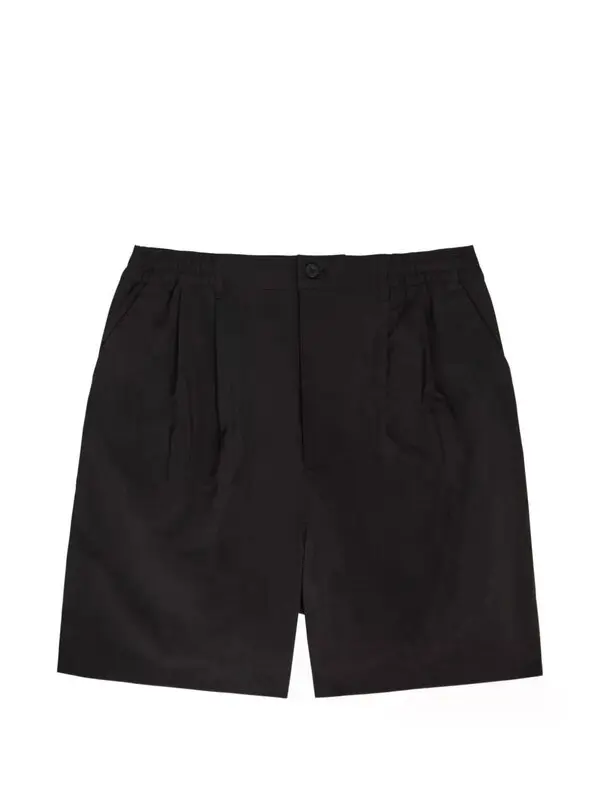 PICANTE Pleated Elasticated-waistband Shorts