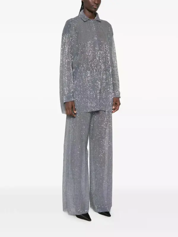 L'IDEE La Musique Sequin Embellished Shirt