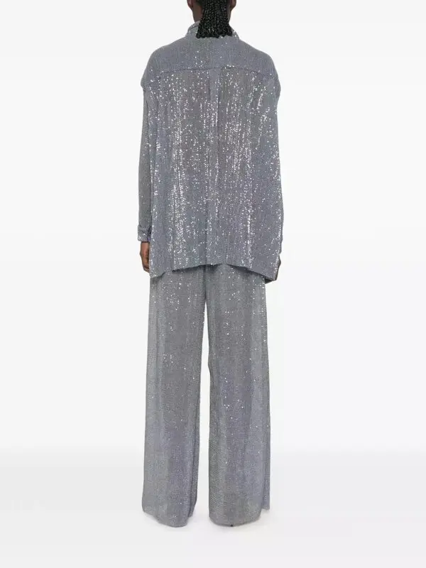 L'IDEE La Musique Sequin Embellished Shirt