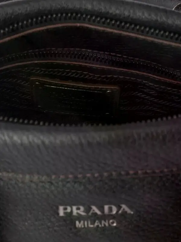 Prada Large Leather Tote Bag