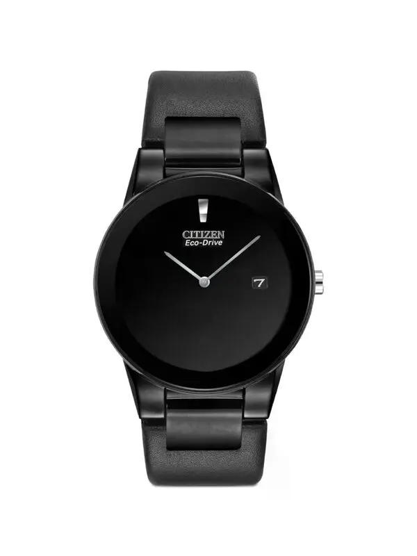 Citizens Of Humanity Axiom Eco-drive 40mm Watch - Black