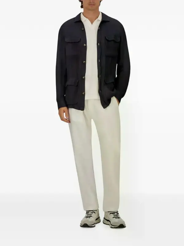Herno Linen Field Jacket