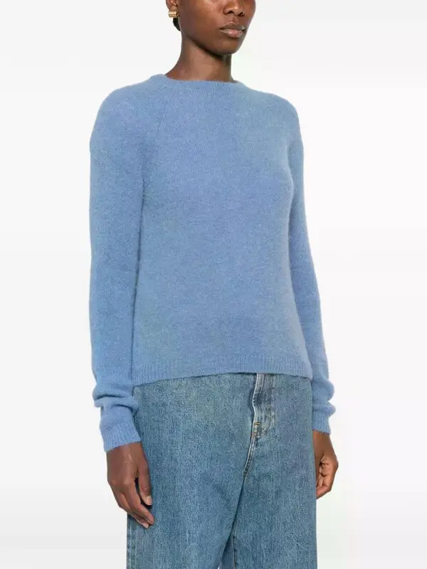 BASE Ribbed Round Neck Pullover