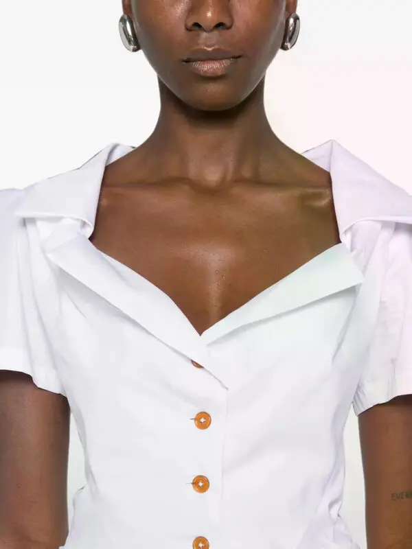 VIVIENNE WESTWOOD Peplum Shirt - White