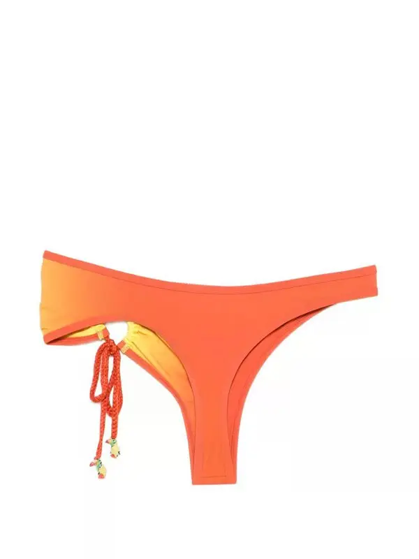 Christopher Esber Side-tie Bikini Bottoms - Orange