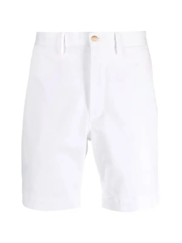 Polo Ralph Lauren Polo Pony Embroidered Shorts - White