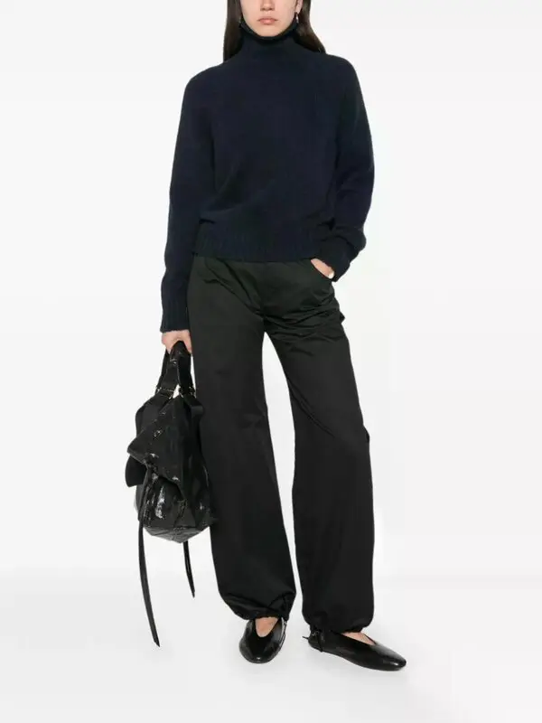 JUCCA Roll Neck Raglan Sleeve Sweater