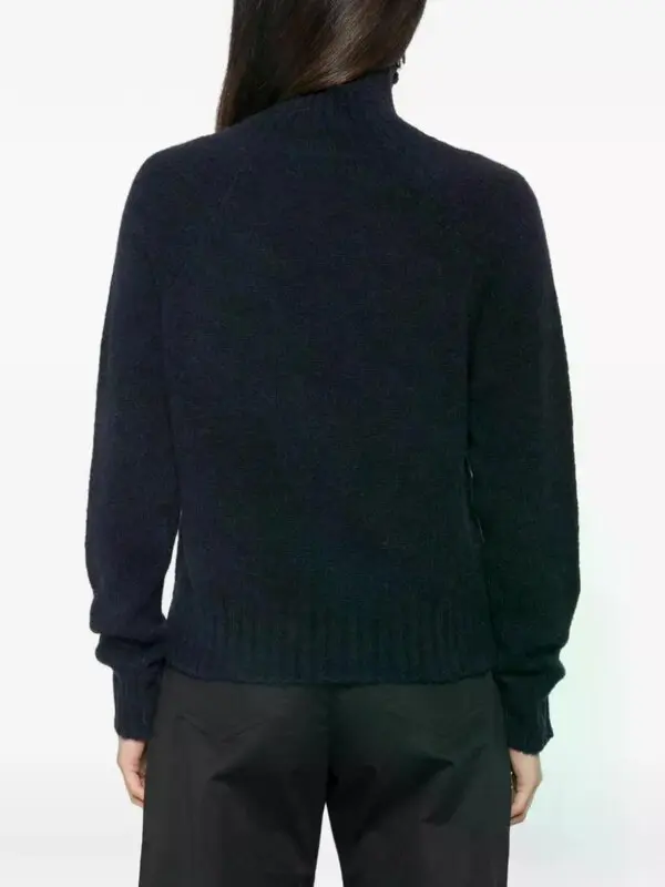 JUCCA Roll Neck Raglan Sleeve Sweater