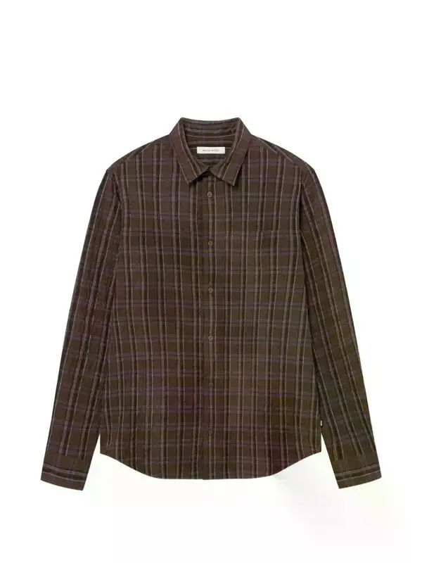 Wood Wood Nico Plais-pattern Shirt