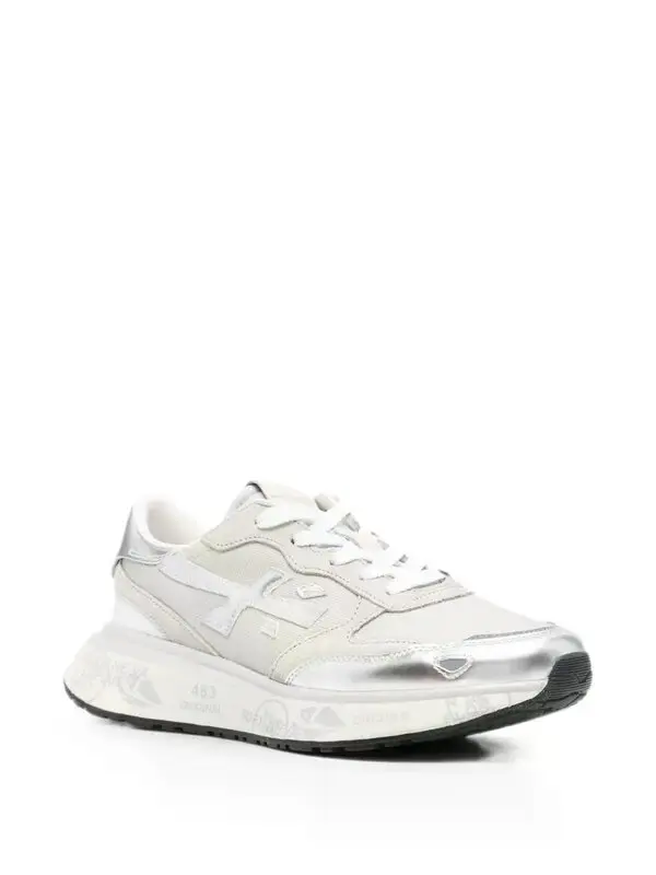 Premiata Panelled Lace-up Sneakers