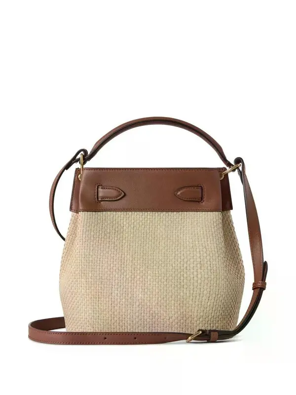Mulberry Islington Raffia Bucket Bag