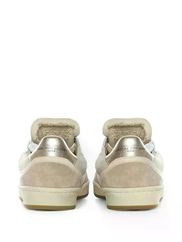 Philippe Model Panelled Leather Sneakers