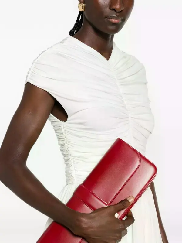 Tove Gabor Ruched Blouse - Neutrals