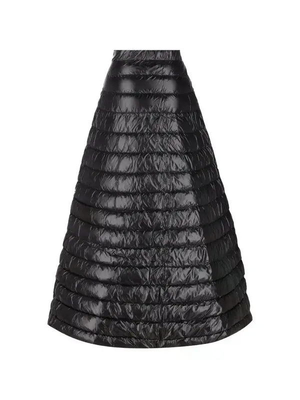 Herno Quilted Drawstring Maxi Skirt