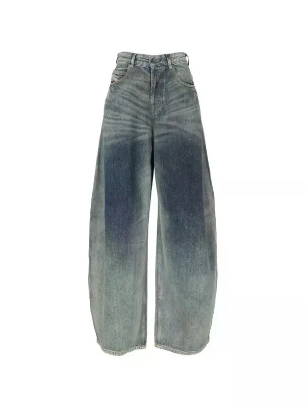 DIESEL® D-khelz-s Faded-effect Jeans - Blue