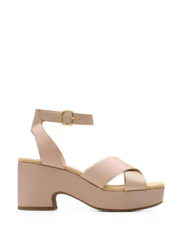 Clarks Nerisa Pearl Crossover Sandals - Neutrals