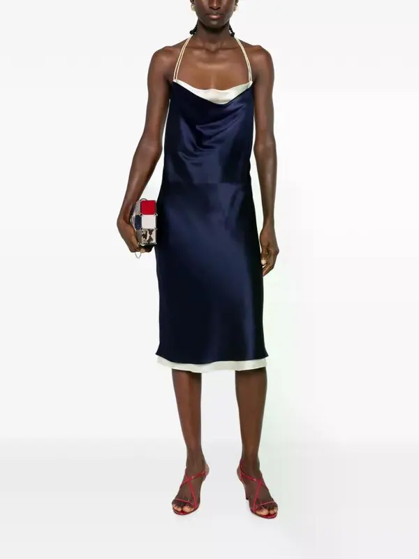 Tove Joss Cowl Neck Midi Dress