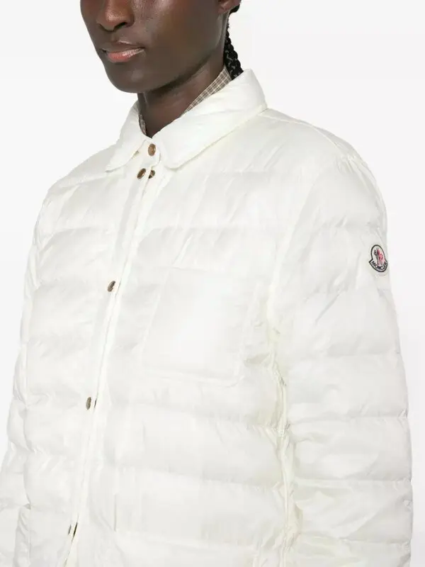 Moncler Quilted Long-sleeve Jacket