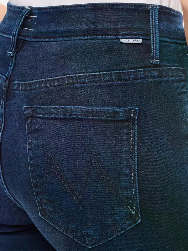 MOTHER Weekender Fray Flared Jeans
