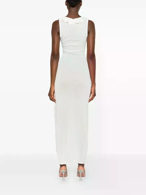 ASTA RESORT Antonella Ruffled Maxi Dress