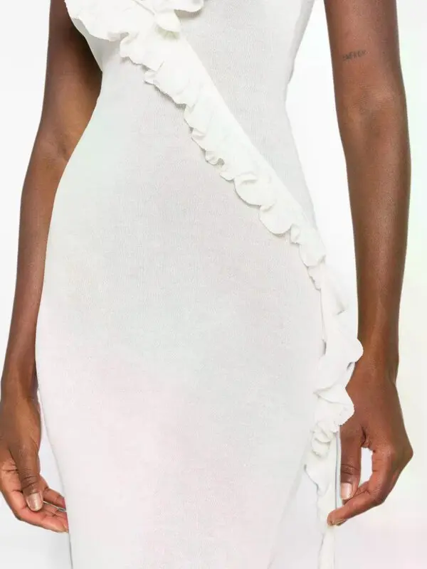ASTA RESORT Antonella Ruffled Maxi Dress