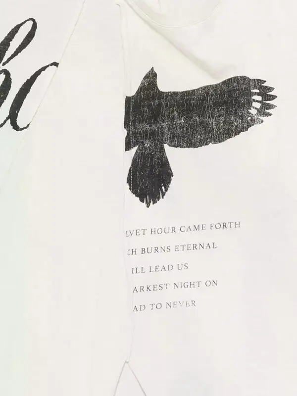 ANN DEMEULEMEESTER Graphic Print T-shirt