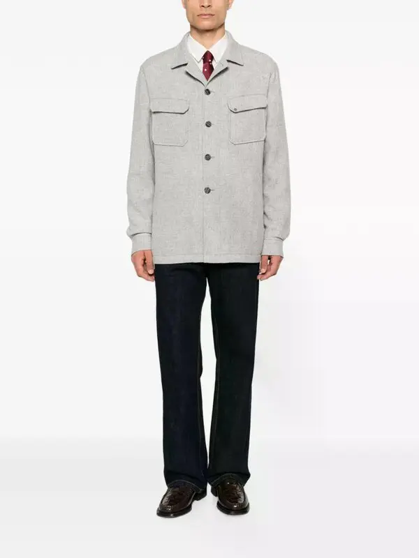 Tagliatore Button-up Shirt Jacket