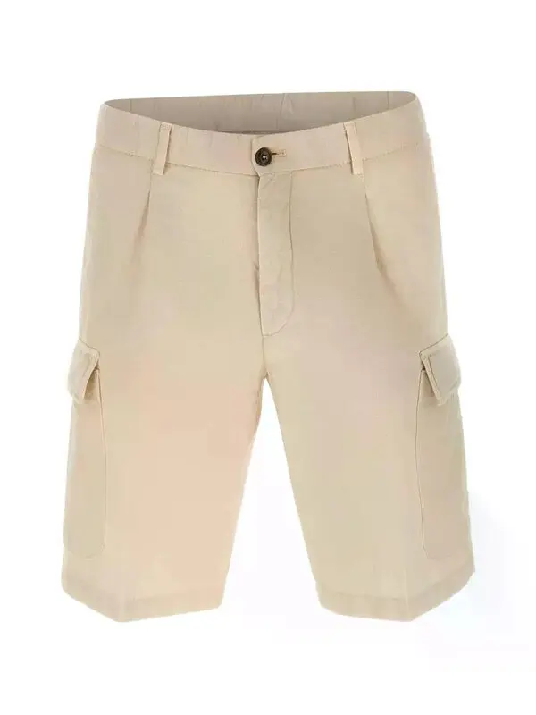 BRIGLIA 1949 Newport Cargo Shorts - Neutrals