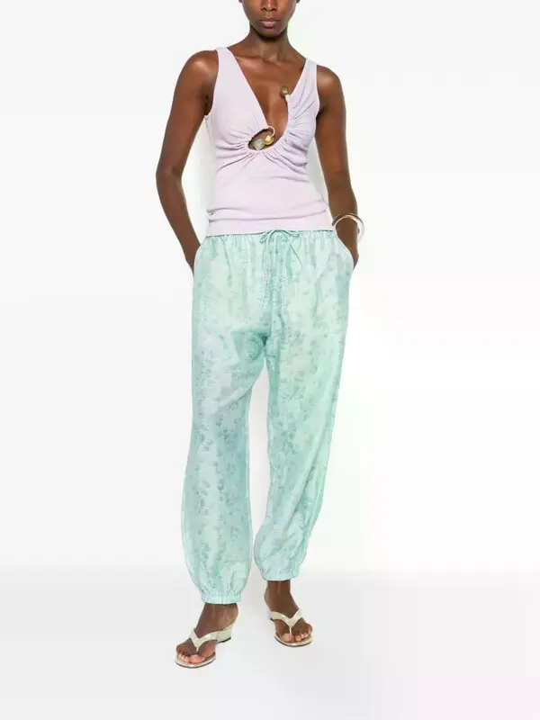 Christopher Esber Light Leak Jacquard Trousers