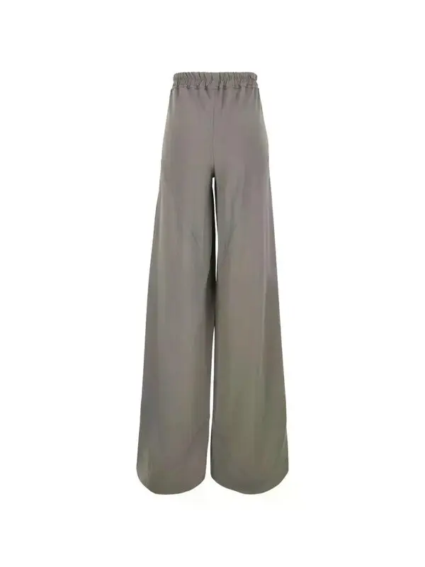 Rick Owens Bias Drawstring-waist Wide-leg Trousers