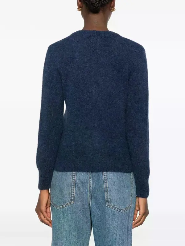 BASE V-neck Cardigan With Button Fastening