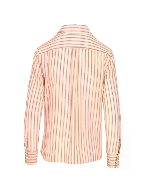 Max Mara Striped Silk Shirt