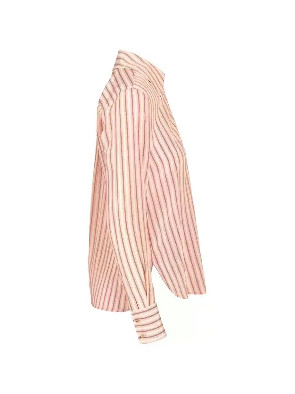 Max Mara Striped Silk Shirt