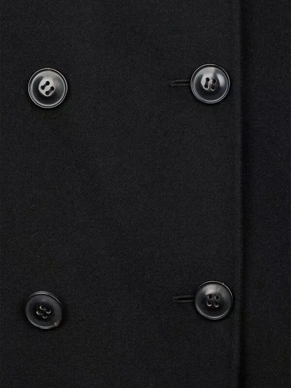 Max Mara High-neck Double-breasted Coat