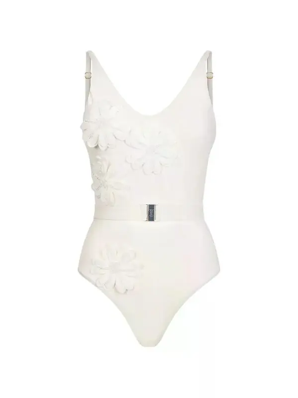 BIKINVILLE Floral-appliqué Swimsuit