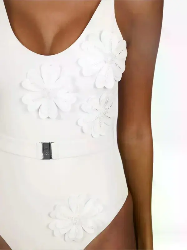 BIKINVILLE Floral-appliqué Swimsuit