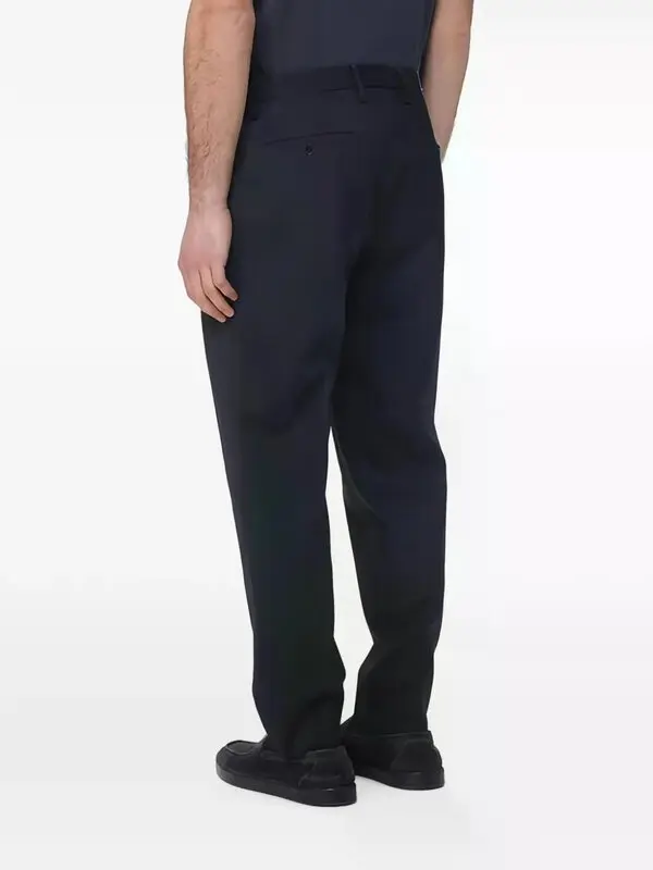 BRIGLIA 1949 Tailored-cut Pleated Trousers - Blue
