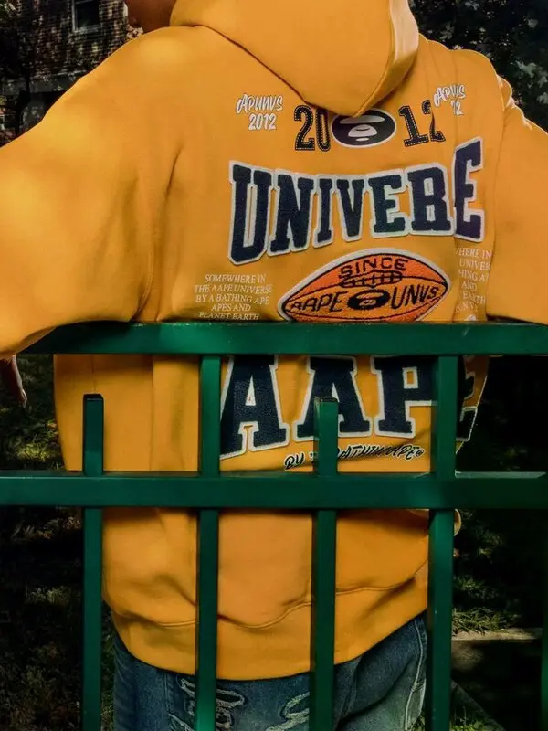 AAPE BY *A BATHING APE Embroidered Logo Hoodie