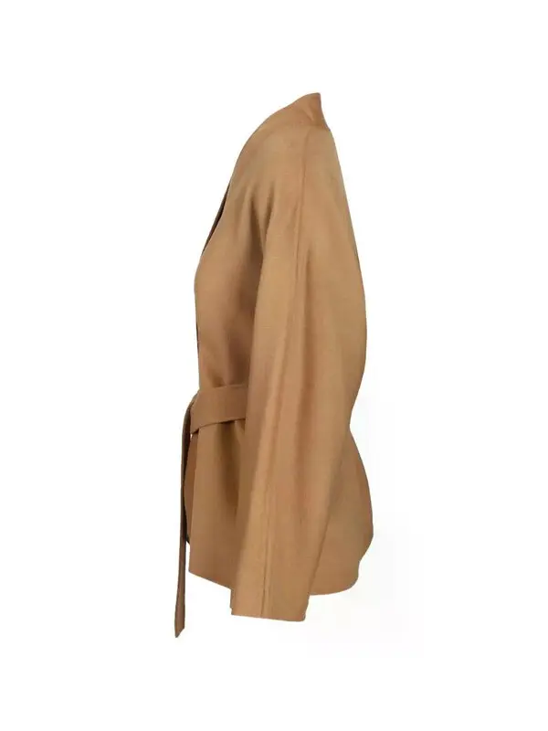 Max Mara Belted Kimono-sleeve Coat