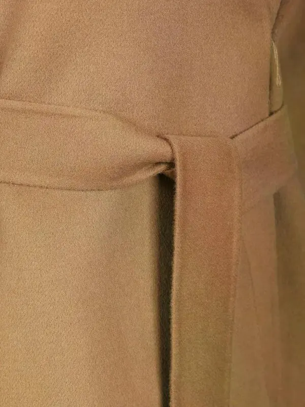 Max Mara Belted Kimono-sleeve Coat