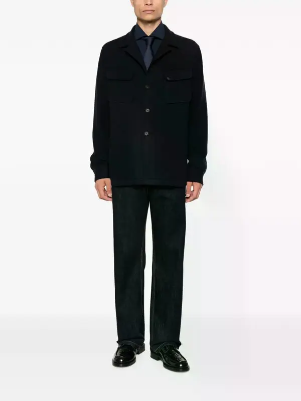 Tagliatore Flap-pocket Shirt Jacket