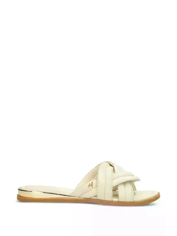 MEXX Interwoven-strap Padded Sandals - Neutrals