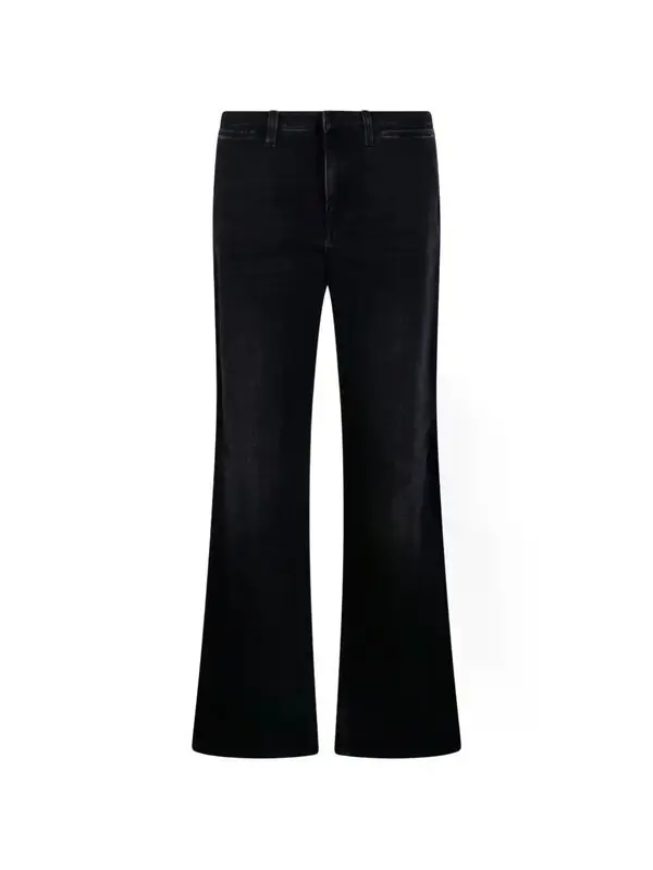 Gucci Web-stripe Flared Jeans