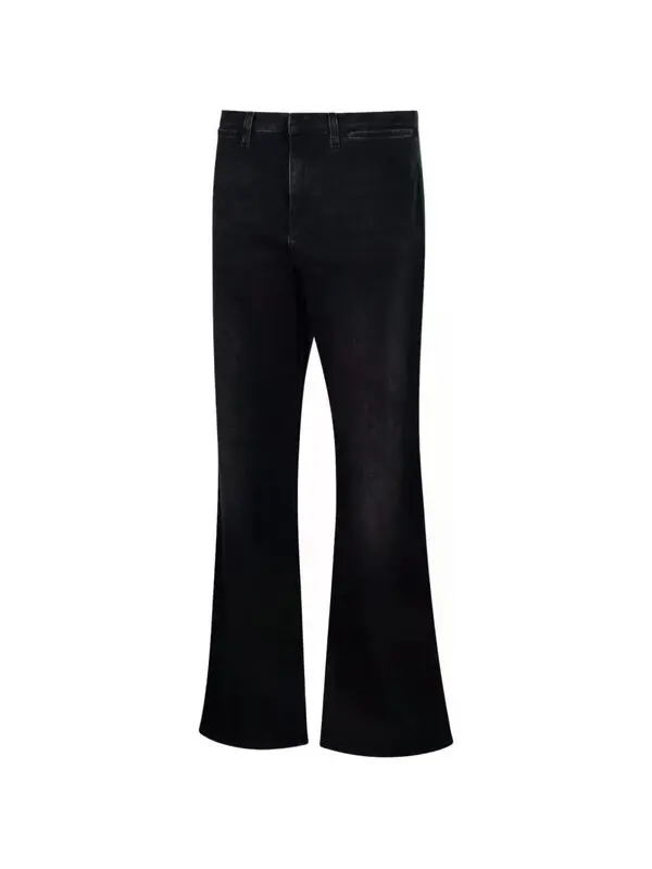 Gucci Web-stripe Flared Jeans