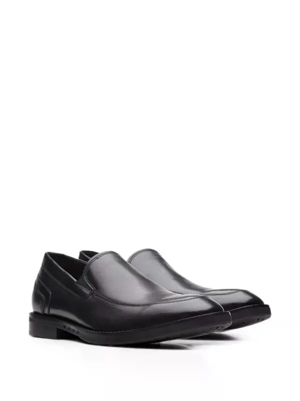 Clarks Un Hugh Step Leather Loafers