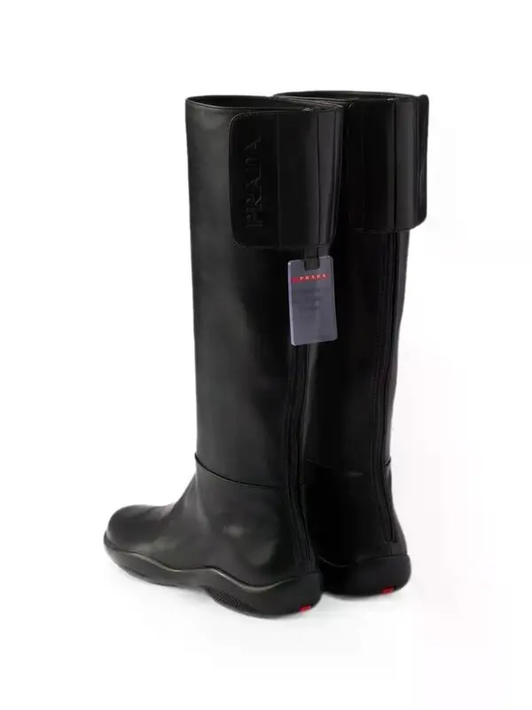 Prada Toblach Nappa Leather Boots
