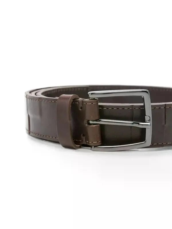 Peserico Textured Leather Belt