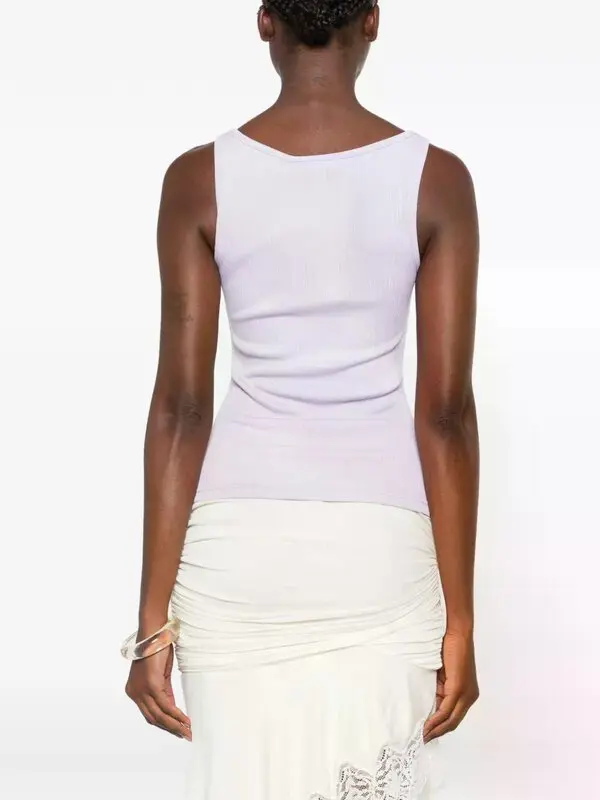 Christopher Esber Spiral Beach Glass Tank Top - Purple
